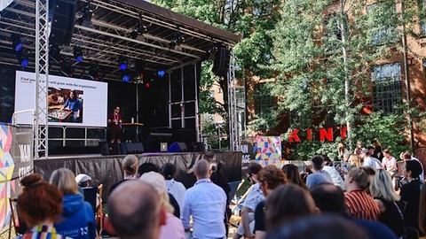 Business meets Backstein: Die Leipziger Messe beim MACHN Festival 2024 ...